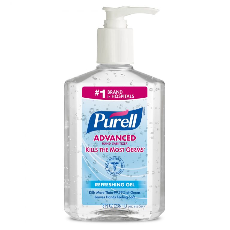 Purell Advanced Hand Sanitizer Refreshing Gel, 240ml - Platinum ME